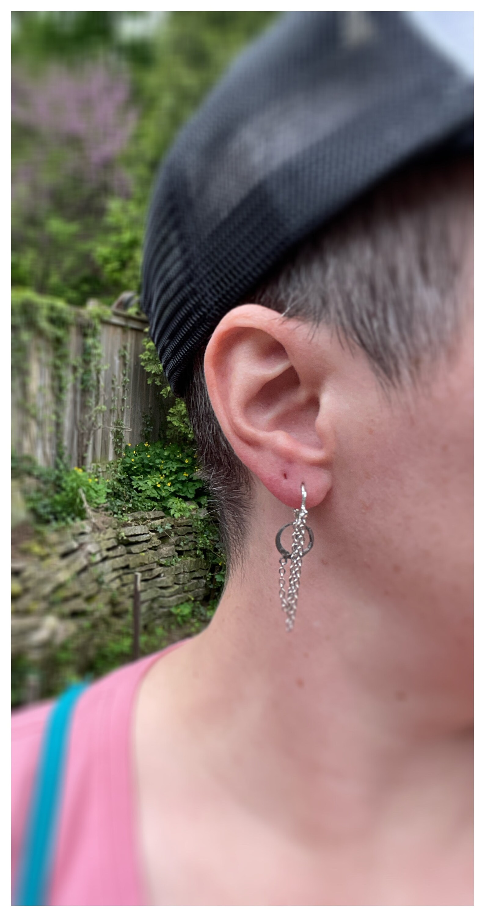 Simple, Comfy Loop Earplug Holders, Earrings- Neurodivergent Sensory ...