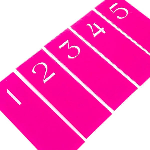 Table Markers - Etsy