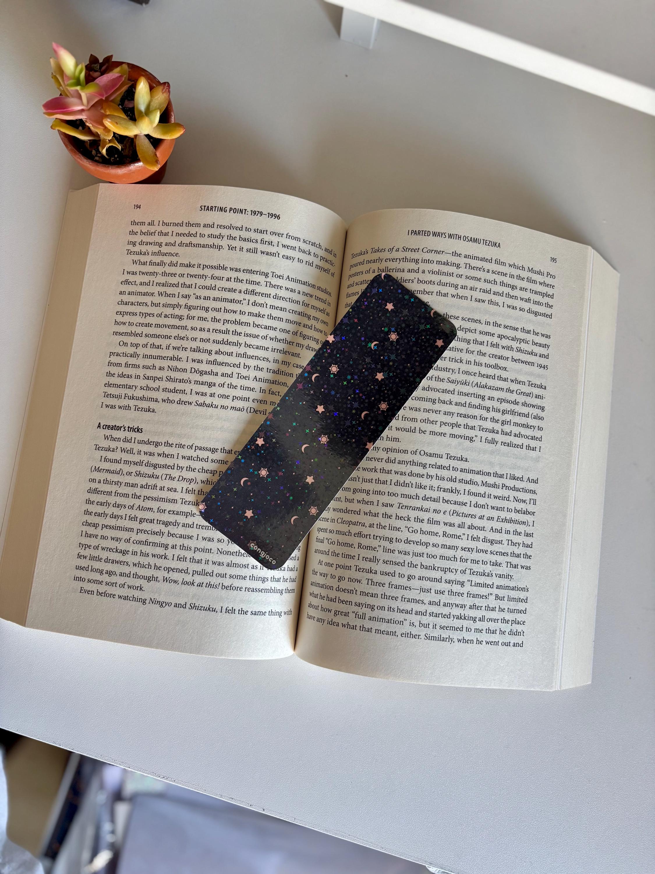 Sky Bookmarks | Holographic Laminate - Etsy