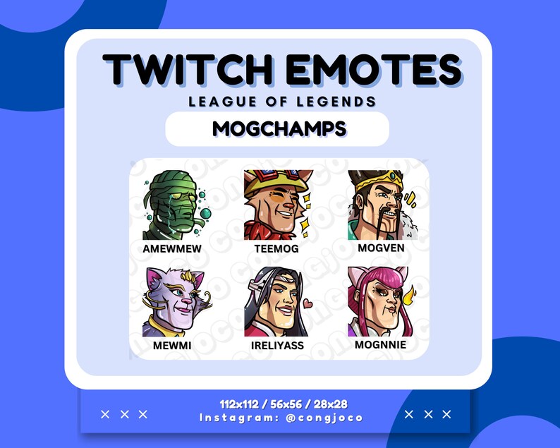 League of Legends ,twitch Emote, Vtuber, Discord, Pngtuber, Emote ...