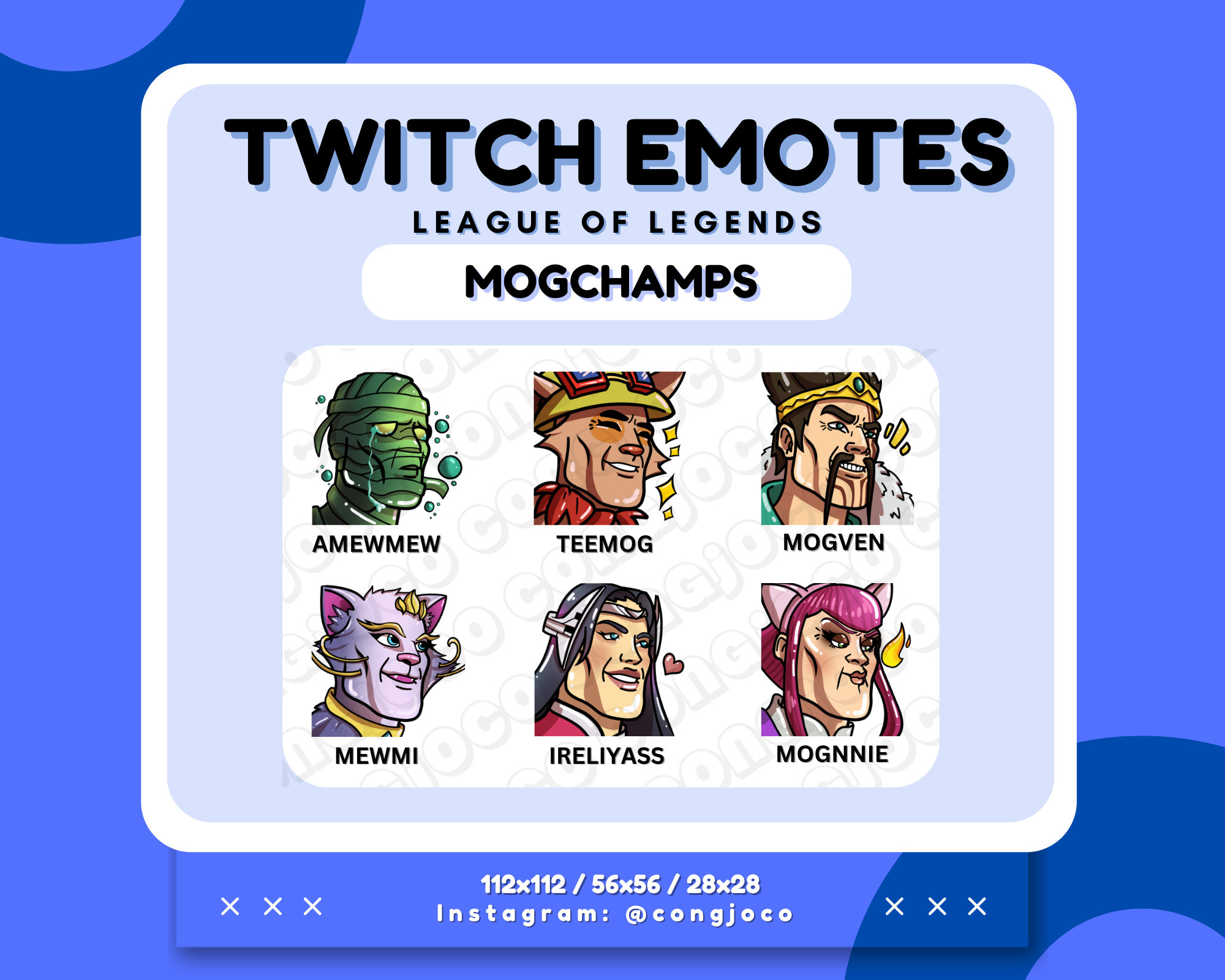 League of Legends ,twitch Emote, Vtuber, Discord, Pngtuber, Emote ...