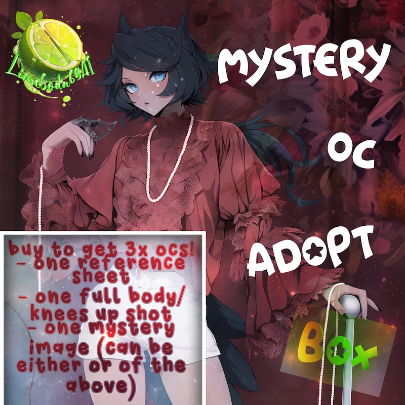 Oc Character Box - Etsy