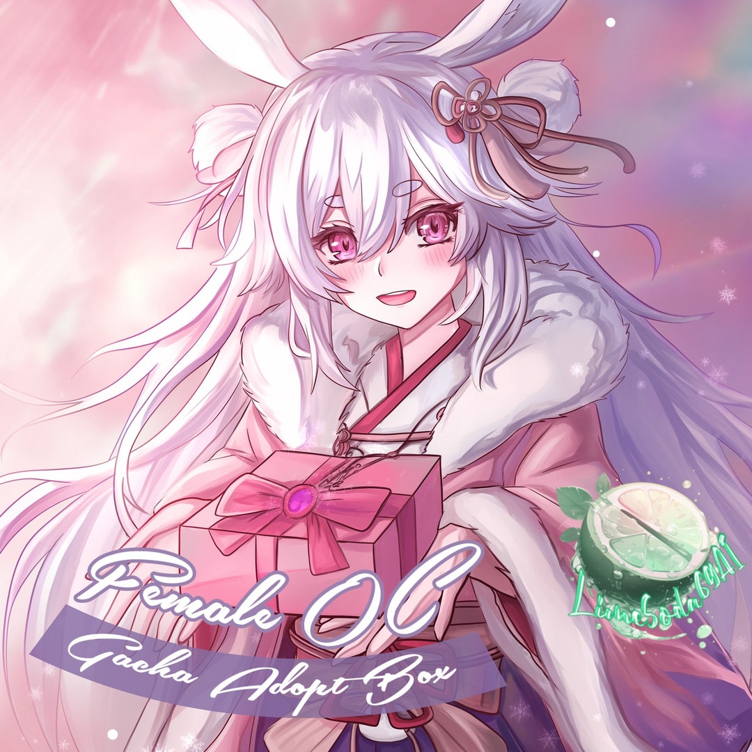 Female OC Adoptable Gacha Box - Etsy