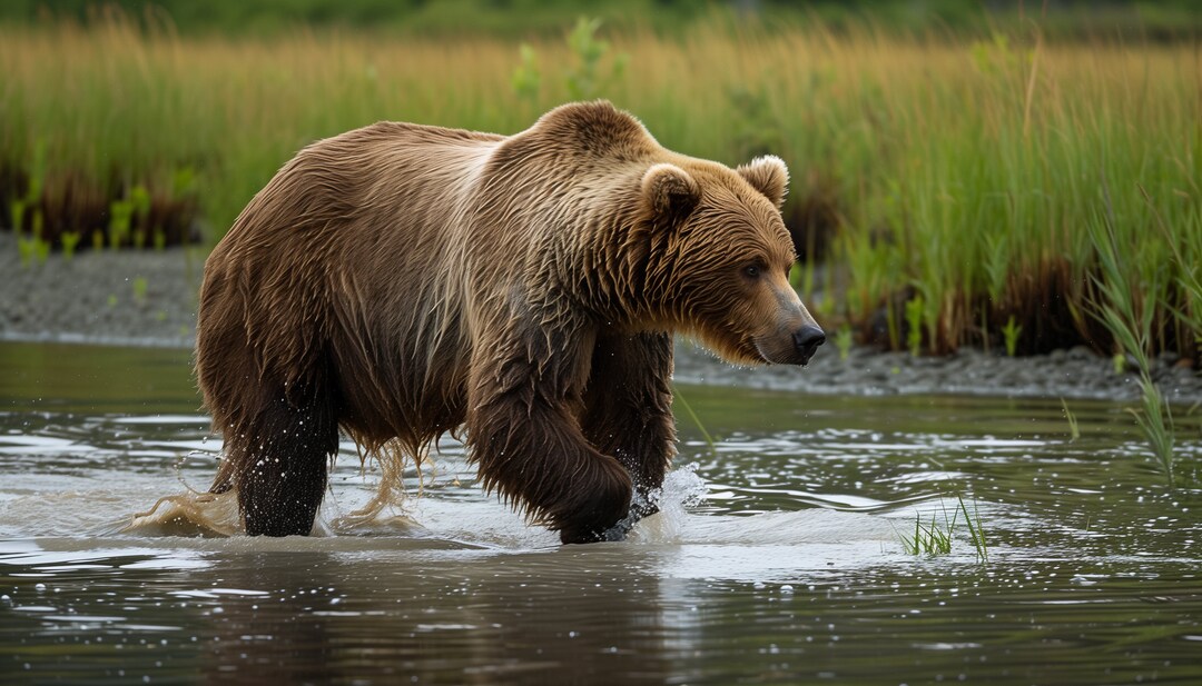 Wall Art Grizzly Prints Digital Set - Etsy