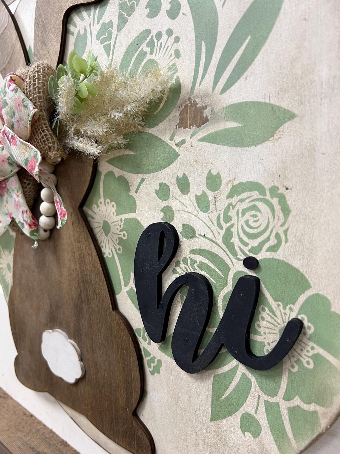 Easter Front Door Decor| Easter Wreath| Easter Decor| Easter Bunny ...
