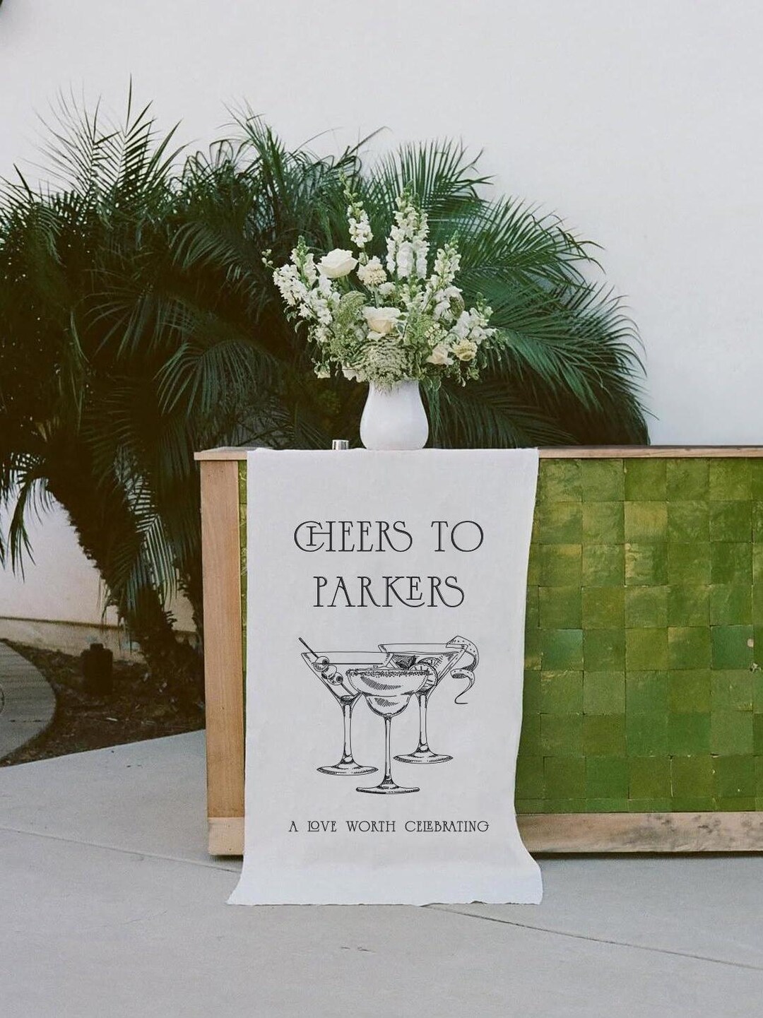 Bar Menu Linen Signage | Size 28x56 Inch Without Holder | Bar Sign ...