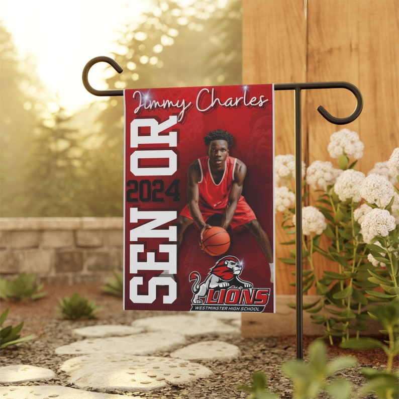 Custom 2024 Graduate Garden & House Banner, Graduate Sign, Graduate ...