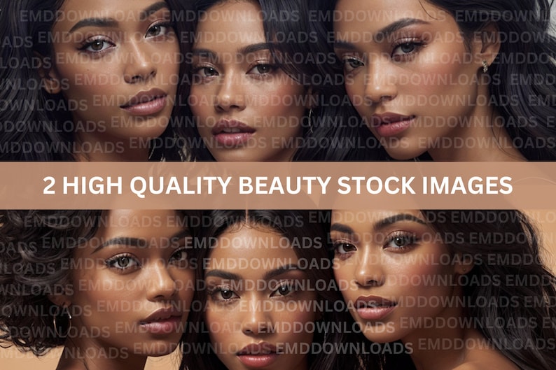 2 Beauty Stock Model IMAGES, Ai-generated Stock Models, Instant ...