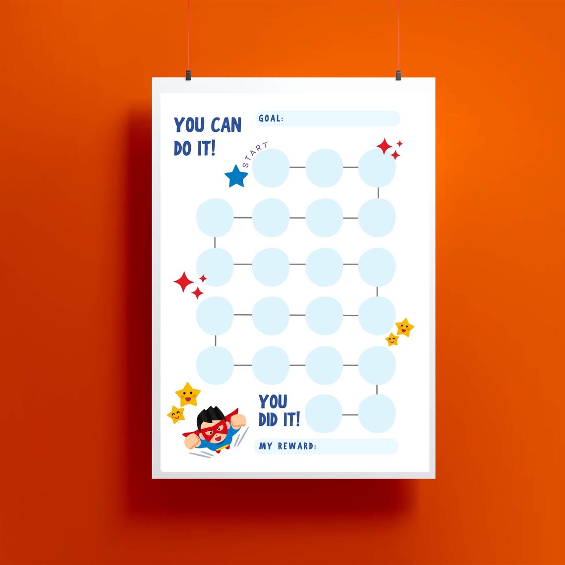 Printable Kids Reward Chart: Toddler Behavior, Preschool Teacher ...
