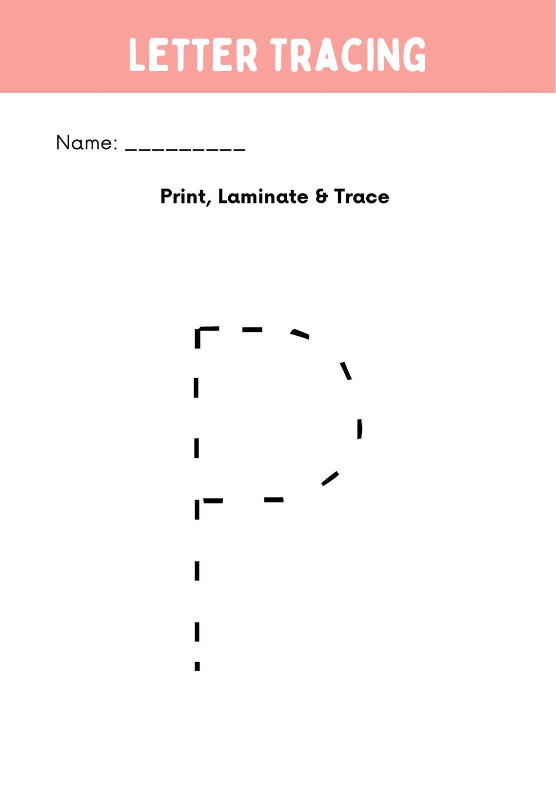 Alphabet & Number Tracing Workbook: Preschool Writing Practice (PDF ...