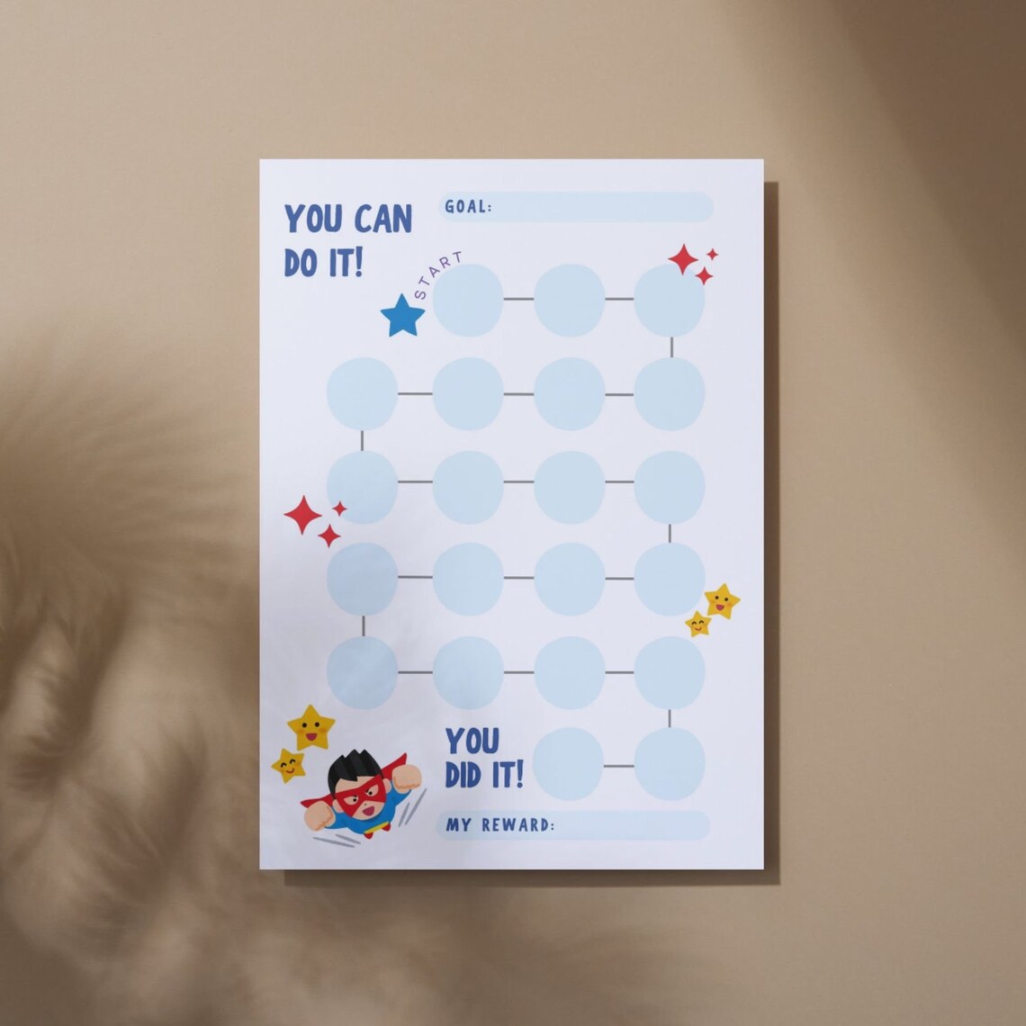 Printable Reward Chart Toddler Behaviour Chart Kids Reward Chart ...