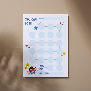 Printable Reward Chart Toddler Behaviour Chart Kids Reward Chart ...