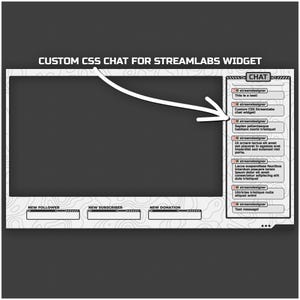Animated WHITE Stream Overlays Package for Twitch, Youtube, OBS ...