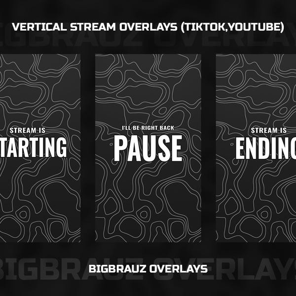 Tik Tok Live Studio Overlays - Etsy