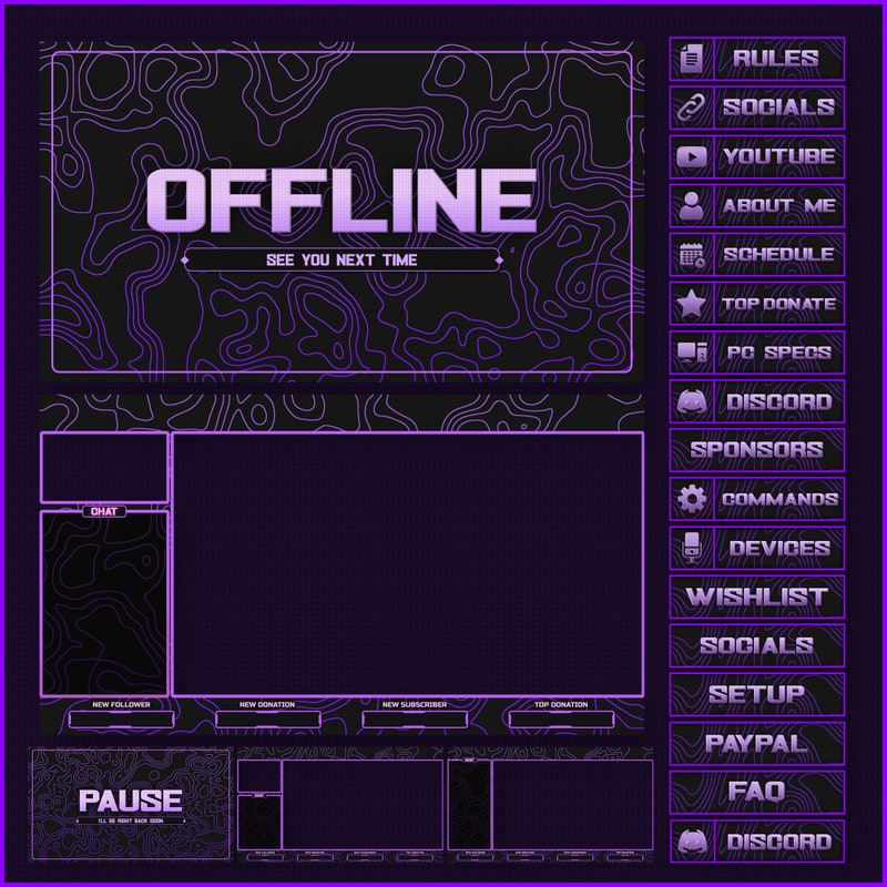 Stream overlay starting soon - Etsy France