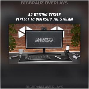 Animated Black and White NEON Stream OVERLAYS, Panels, Alerts, Webcam ...