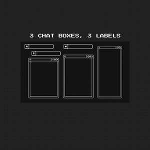 Black White Simple Stream Overlay Package for Twitch, DARK Windows ...