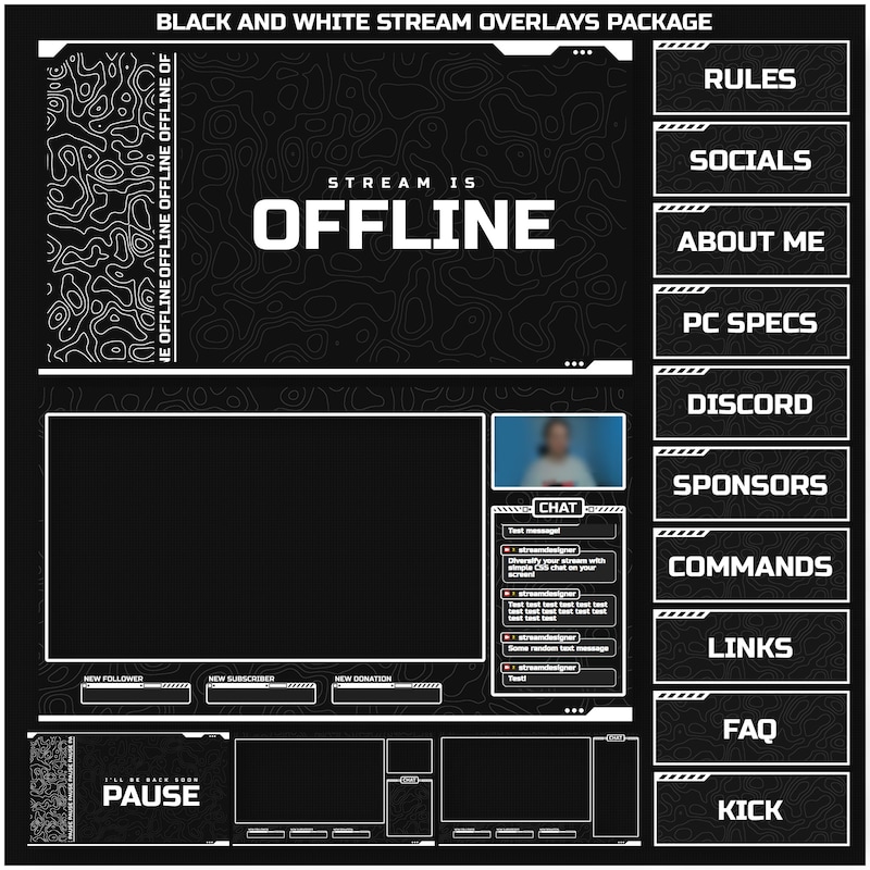 Stream Package for Obs - Etsy