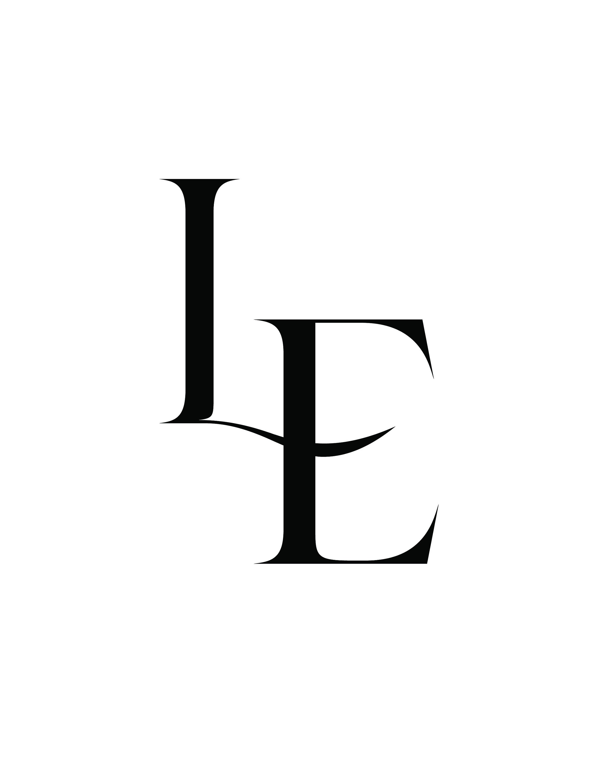 Monogram Wedding Logo L&E - Etsy