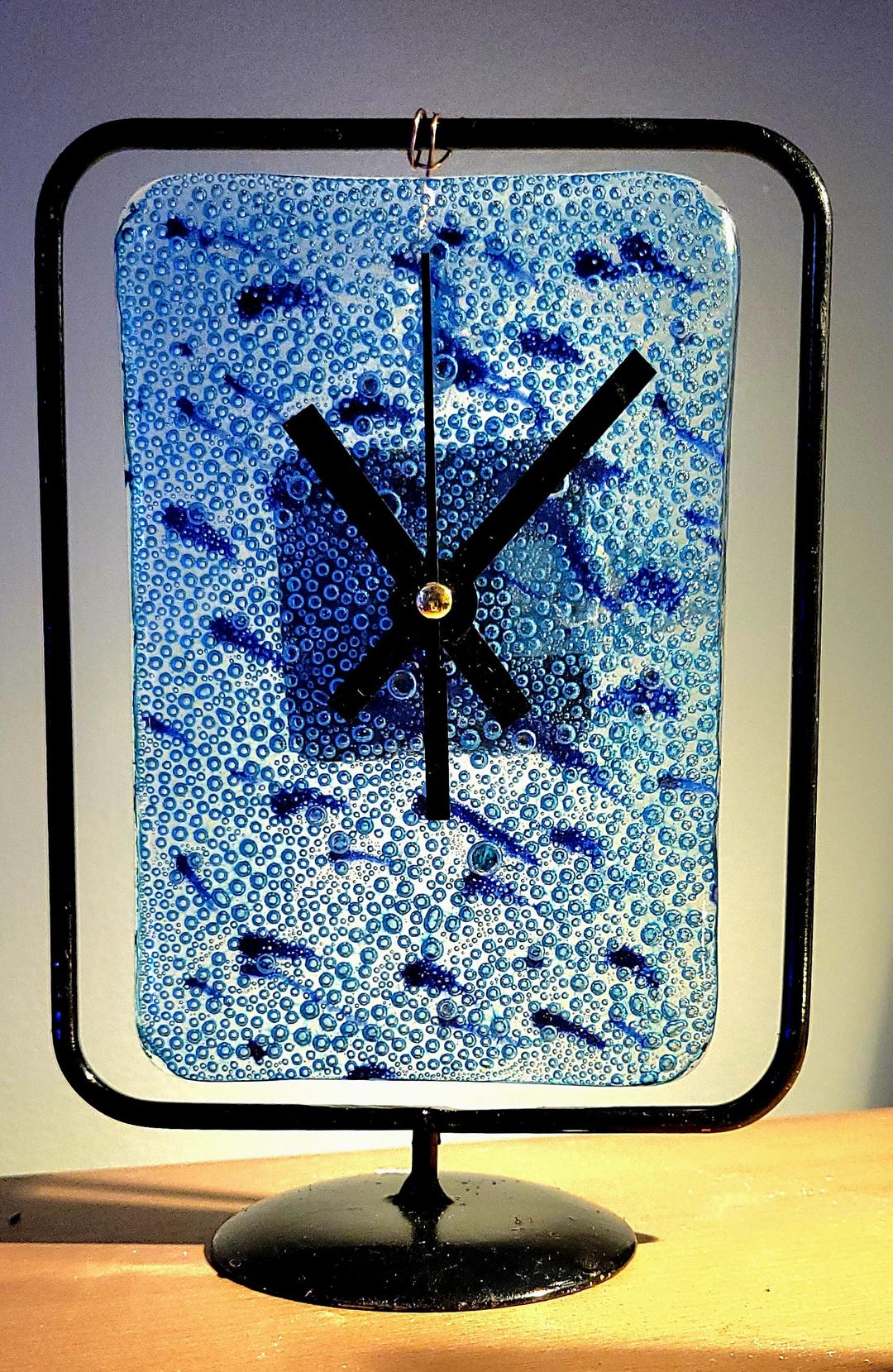 Stunningly Beautiful, Bubble Glass Clock.free SHIPPING! - Etsy