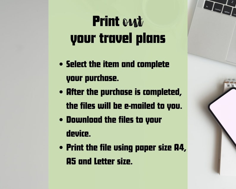 Editable Travel Planner, Travel Checklist, Trip Itinerary Planner ...