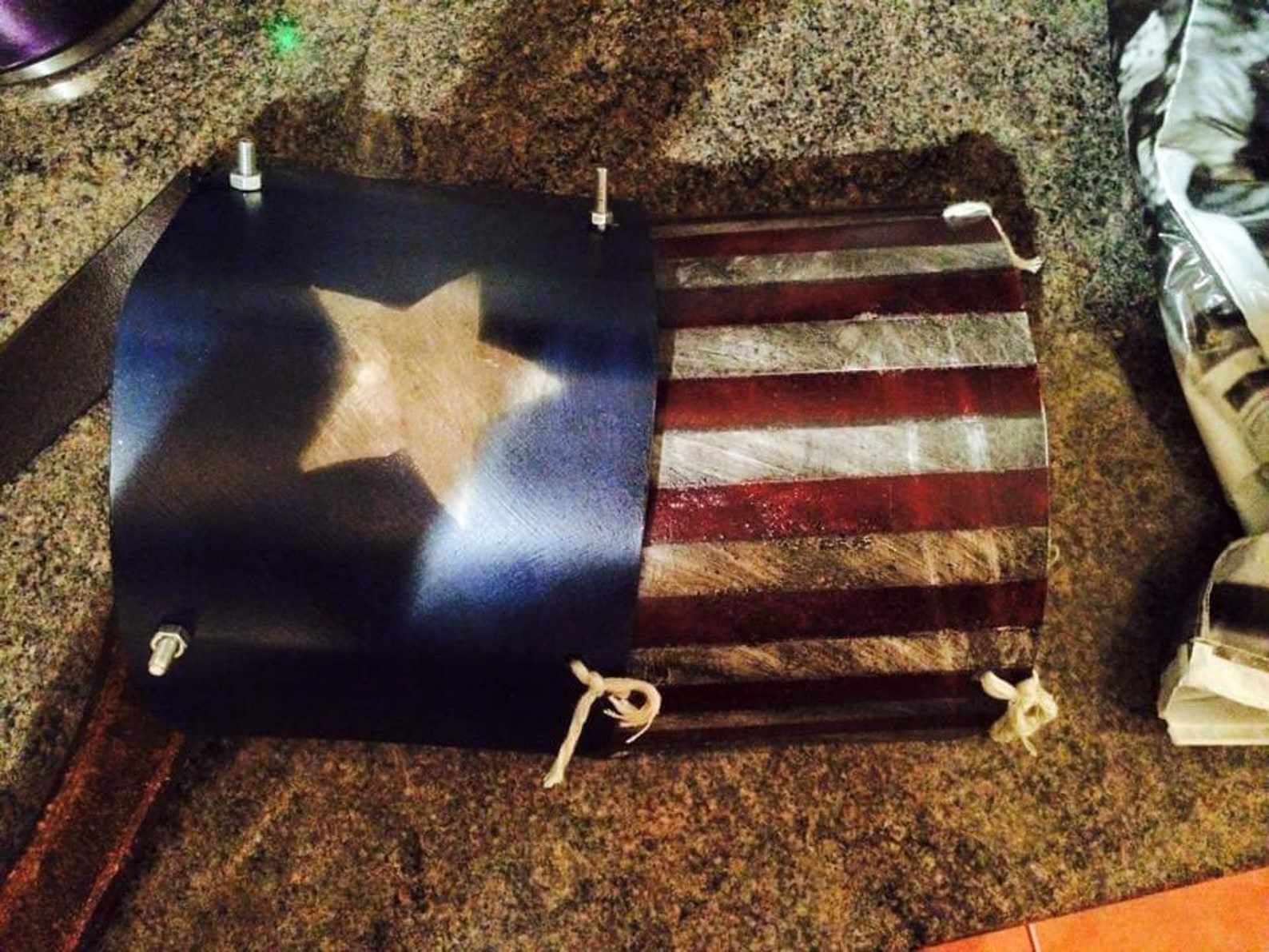 Post-apocalyptic Style License Plate Shoulder Armour - Etsy