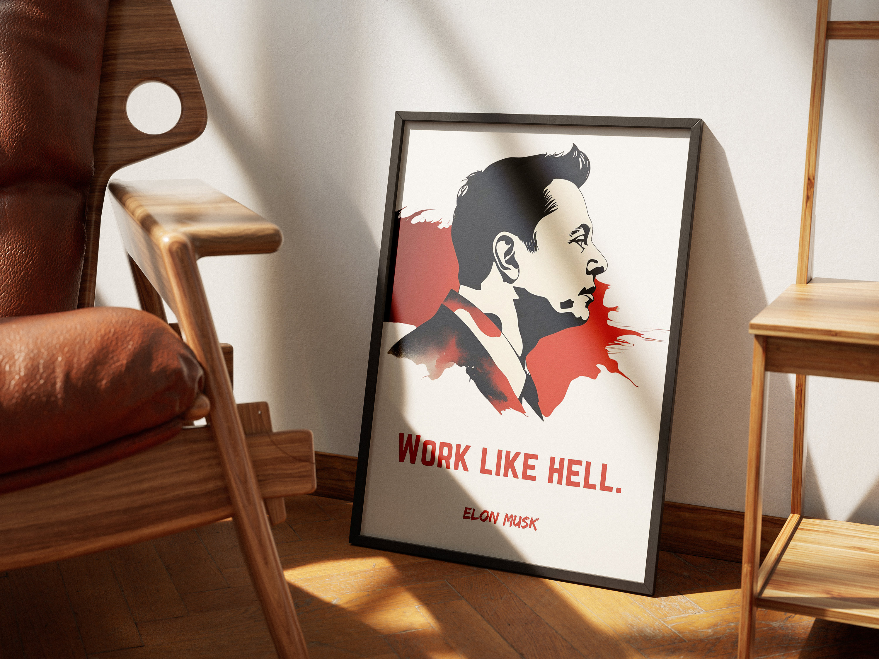 Elon Musk Digital Poster Print Multiple Sizes Available Inspirational ...