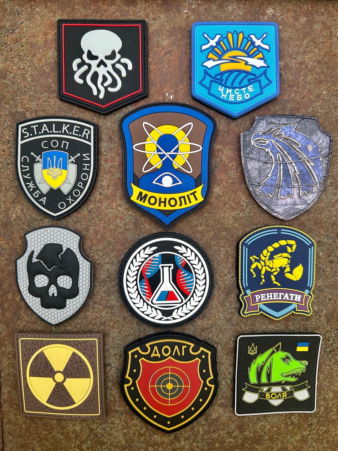 PVC Patches STALKER, Tactical Patches, Patch Pack, Patch Set - Etsy UK