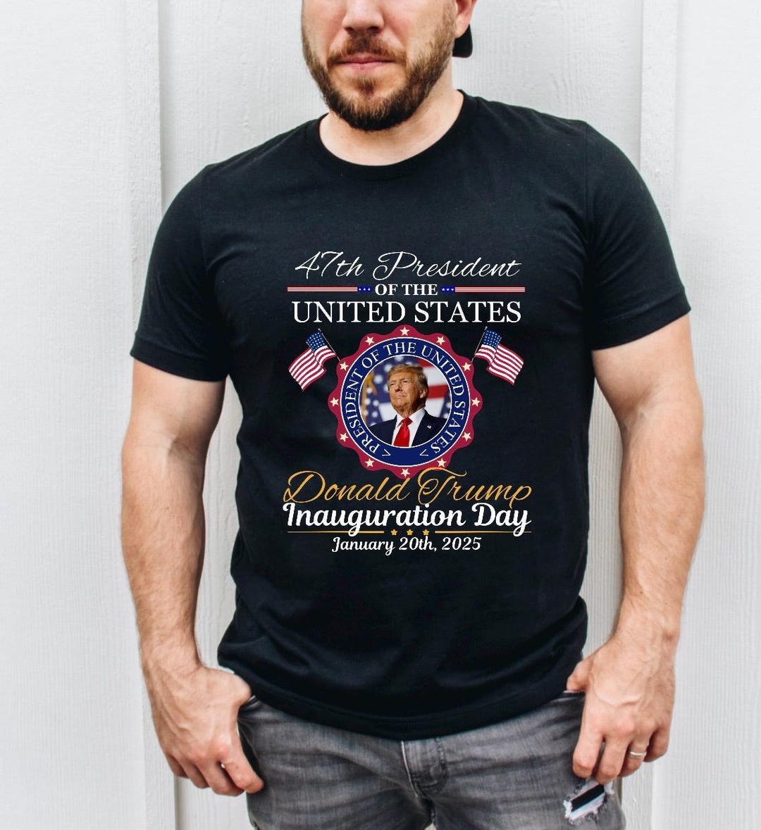 Donald Trump Inauguration T-shirt 2025. 47th Presidential Inauguration ...