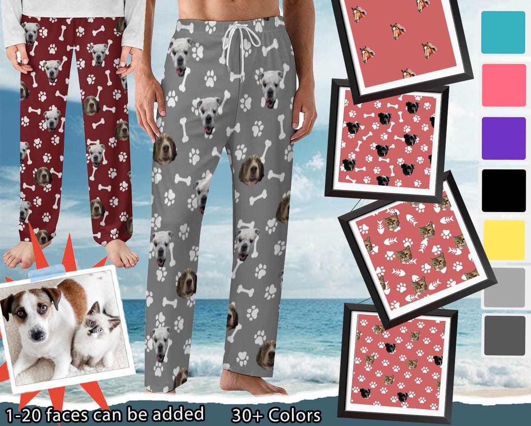 Mens Pants Women Pants With Photo-birthday Party Gift-special Christmas ...