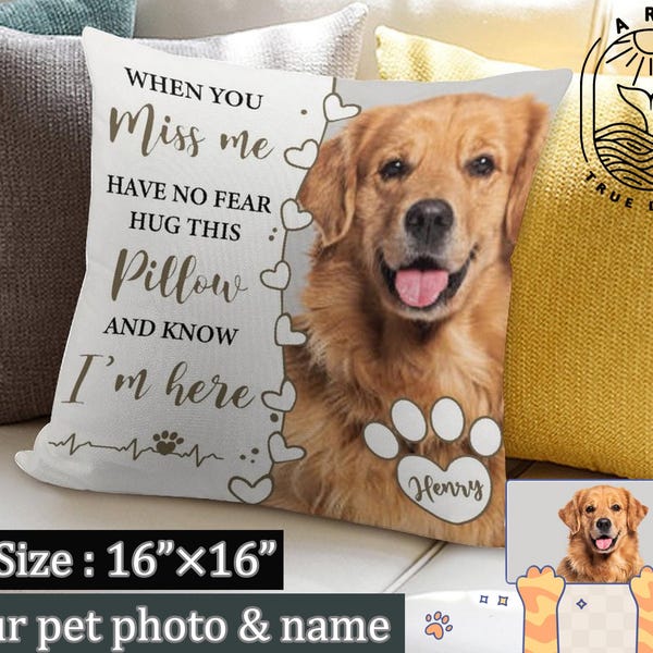 Memorialize Pillow - Etsy UK