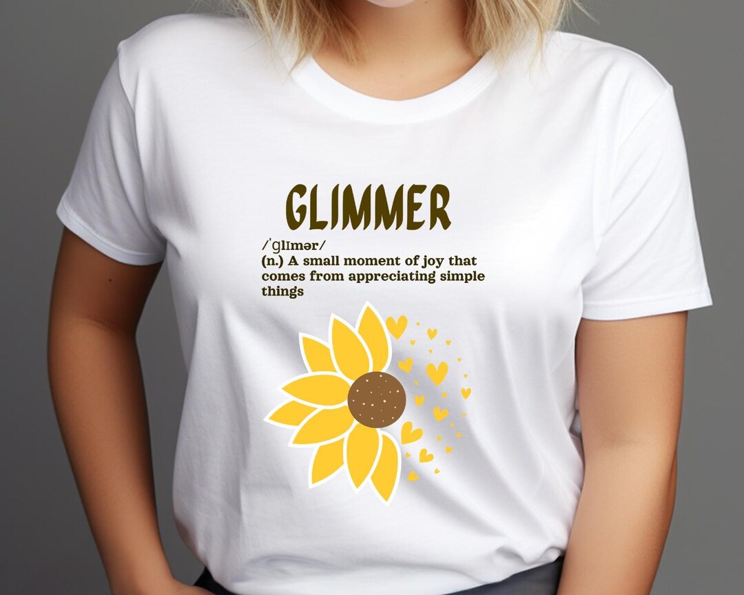 Positive Teacher Affirmation Mental Health Tshirt, Be Positive Glimmer ...