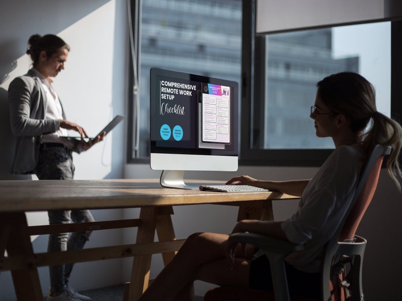 Remote Work Setup Checklist Digital PDF Download Instantly Printable ...