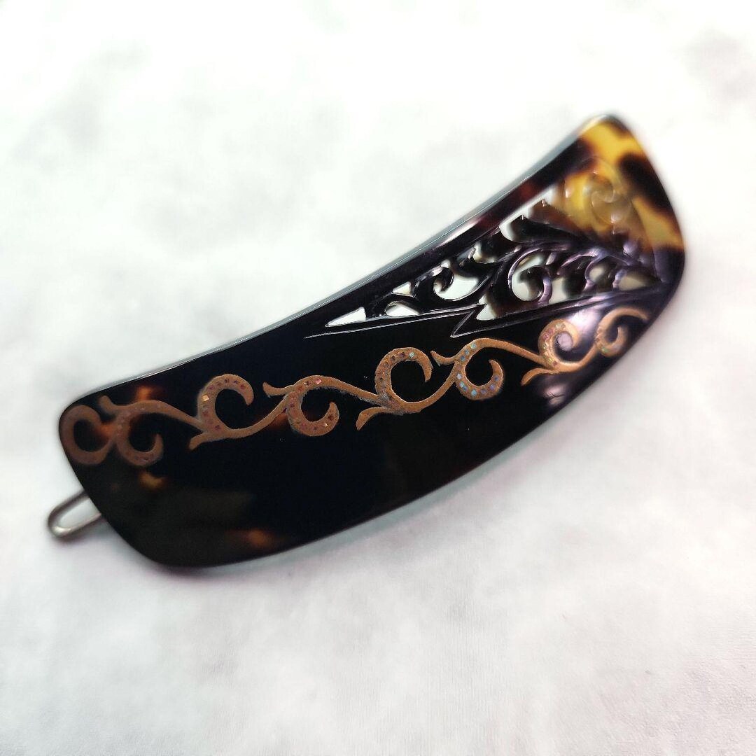 Traditional Japanese Crafts: Maki-e Brooches, Barrettes, Gold Maki-e ...