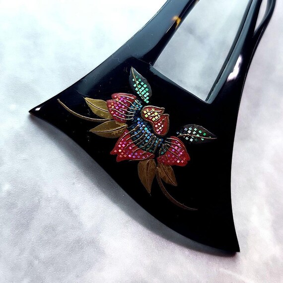 Real Bekko Kanzashi, mother-of-pearl inlay, gold and … - Gem