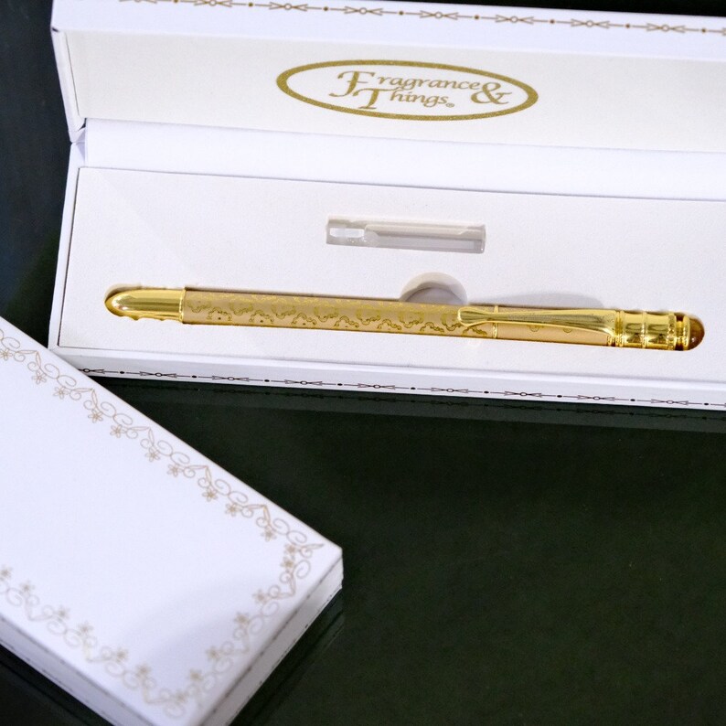 Essential Oil Crystal Stone Writing Pen - Etsy