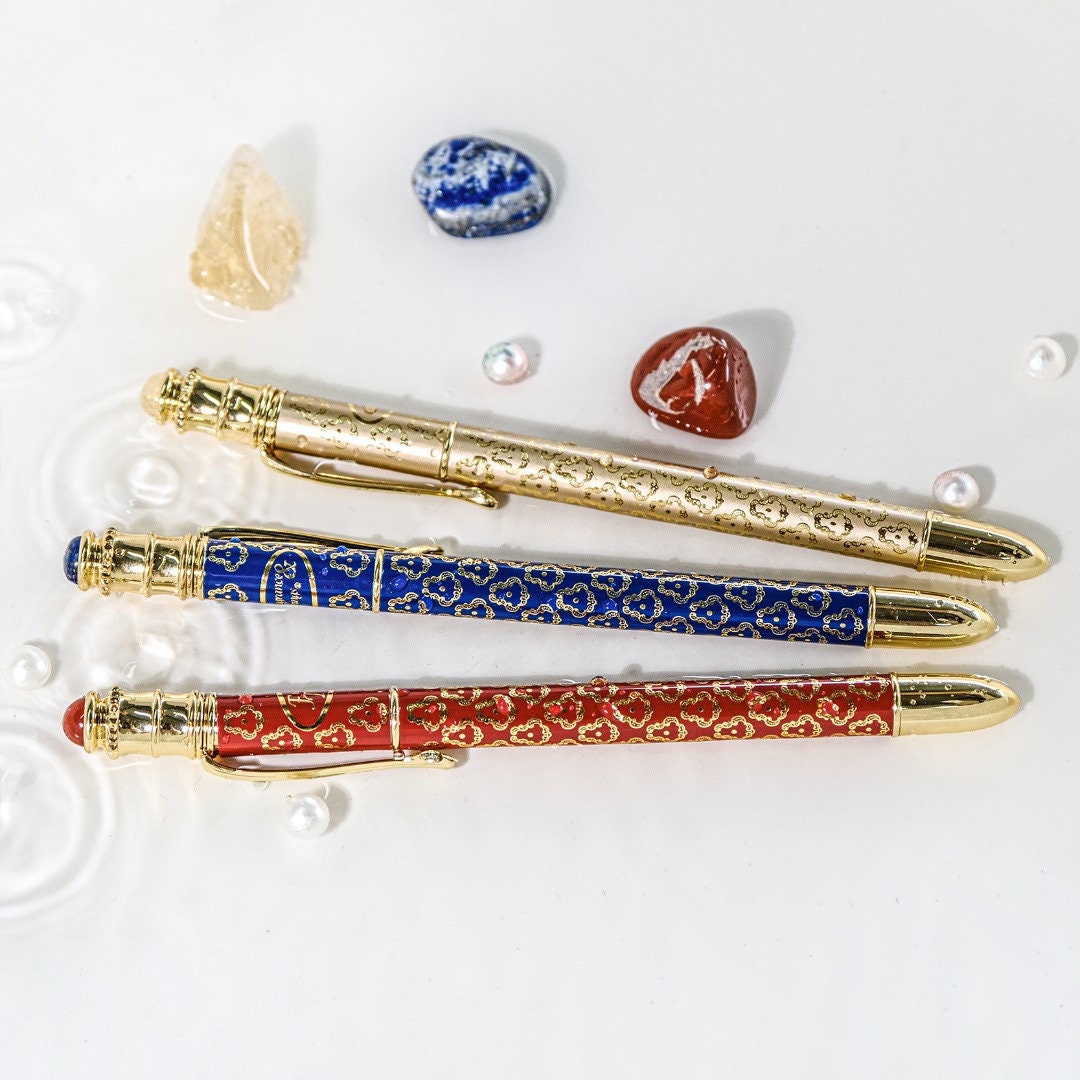Essential Oil Crystal Stone Writing Pen - Etsy