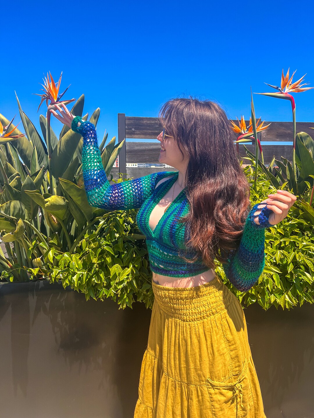 Umberlee Halter Top - Handmade Crochet Top (made to Order, 100% Custom ...