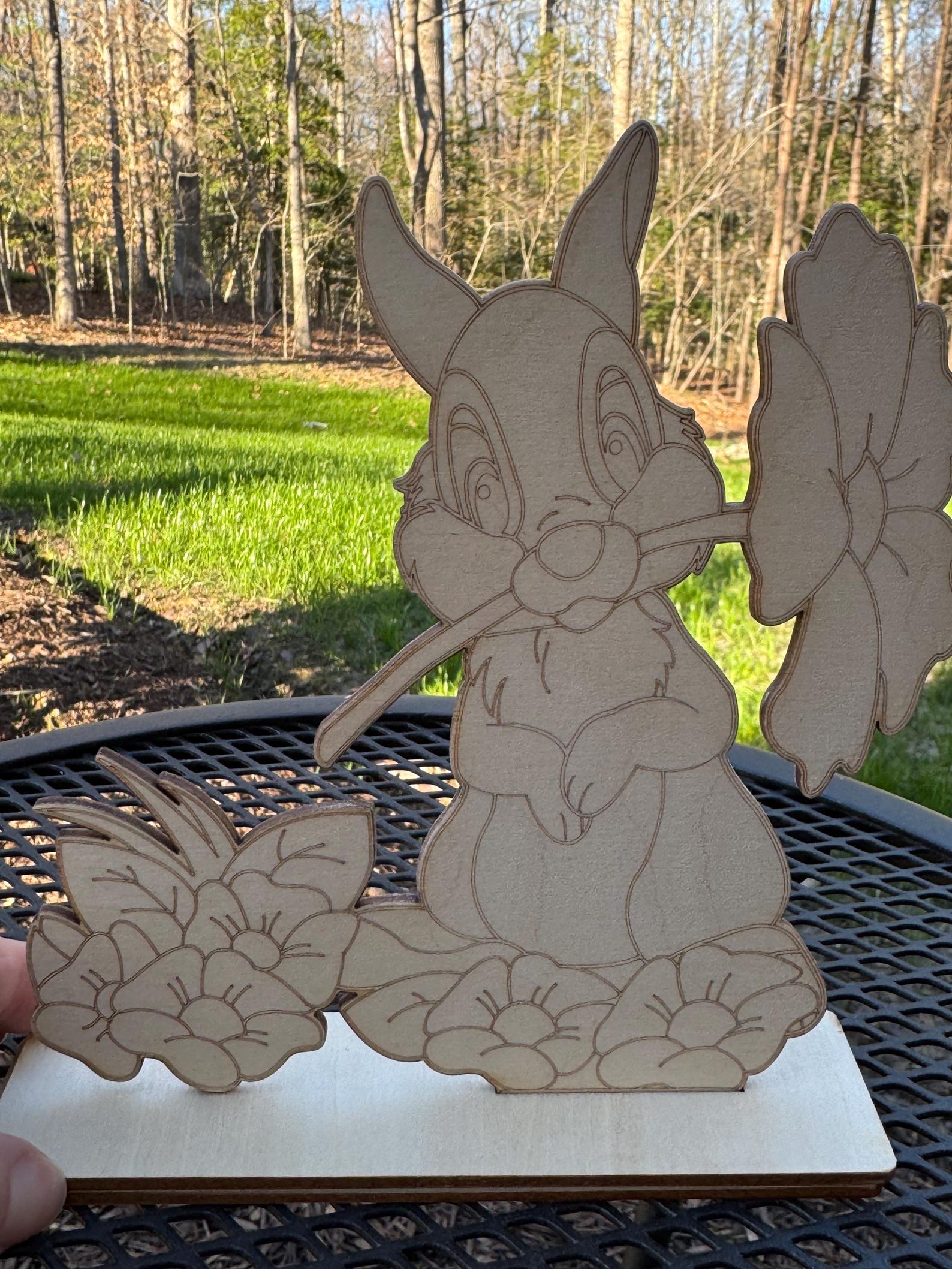 Thumper Wood Cut Out Decor Art Kit - Etsy