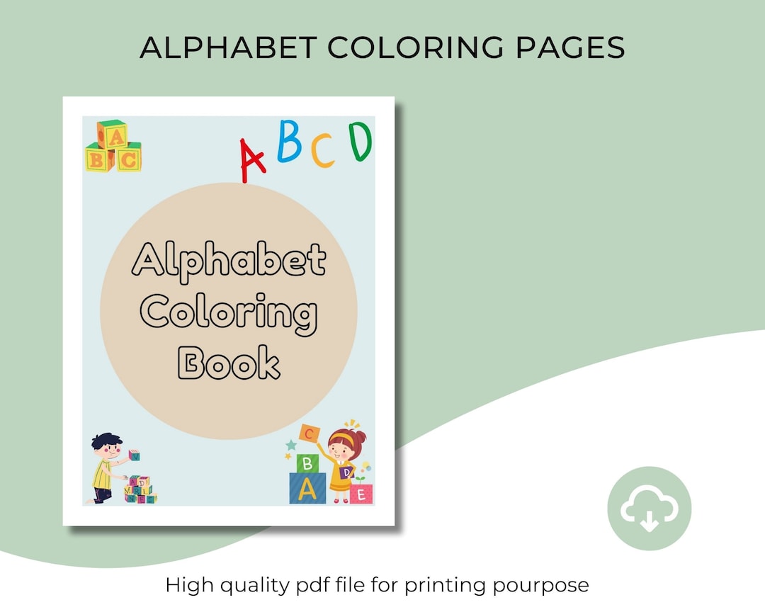 Printable Alphabet Colouring Pages for Kids, ABC Colouring, Colouring ...