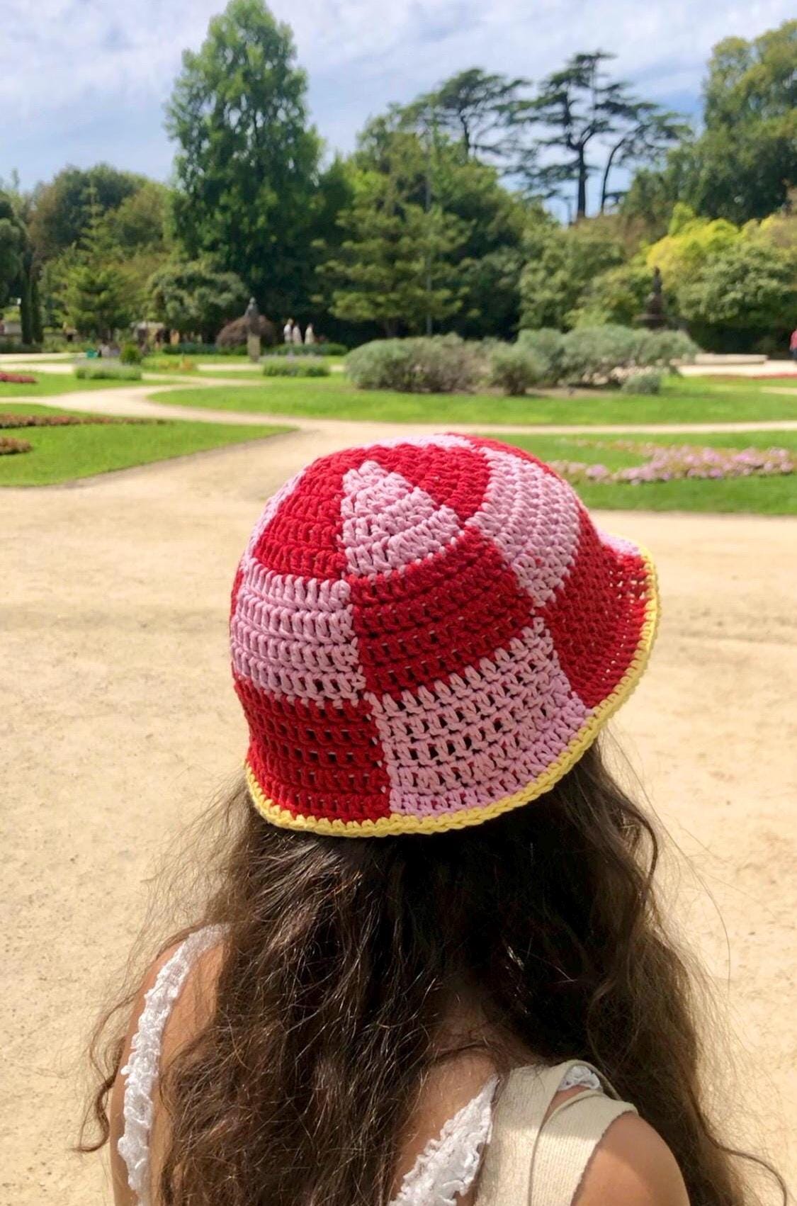 Crochet Pattern - Bucket Hat Crochet Pattern - Trendy Bucket Hat ...