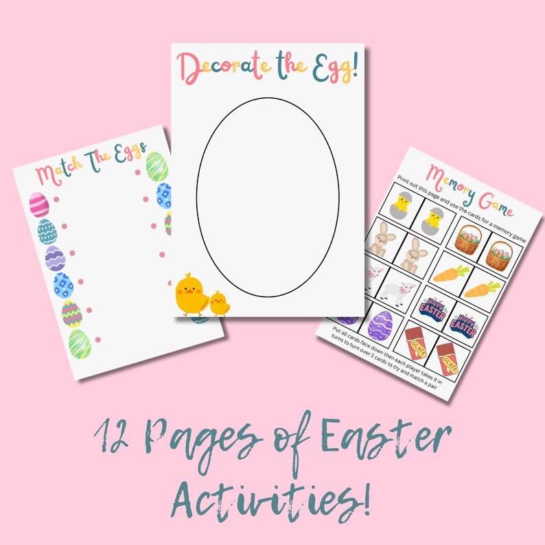 Easter Activity Printable, Easter Games, Easter Word Search, Easter ...
