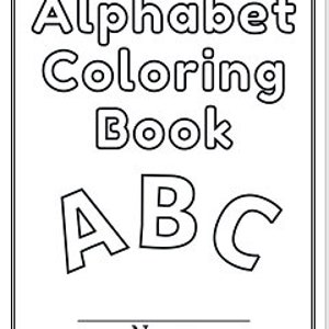 ABC Alphabet Coloring & Reading Worksheets Printable Book Letter ...