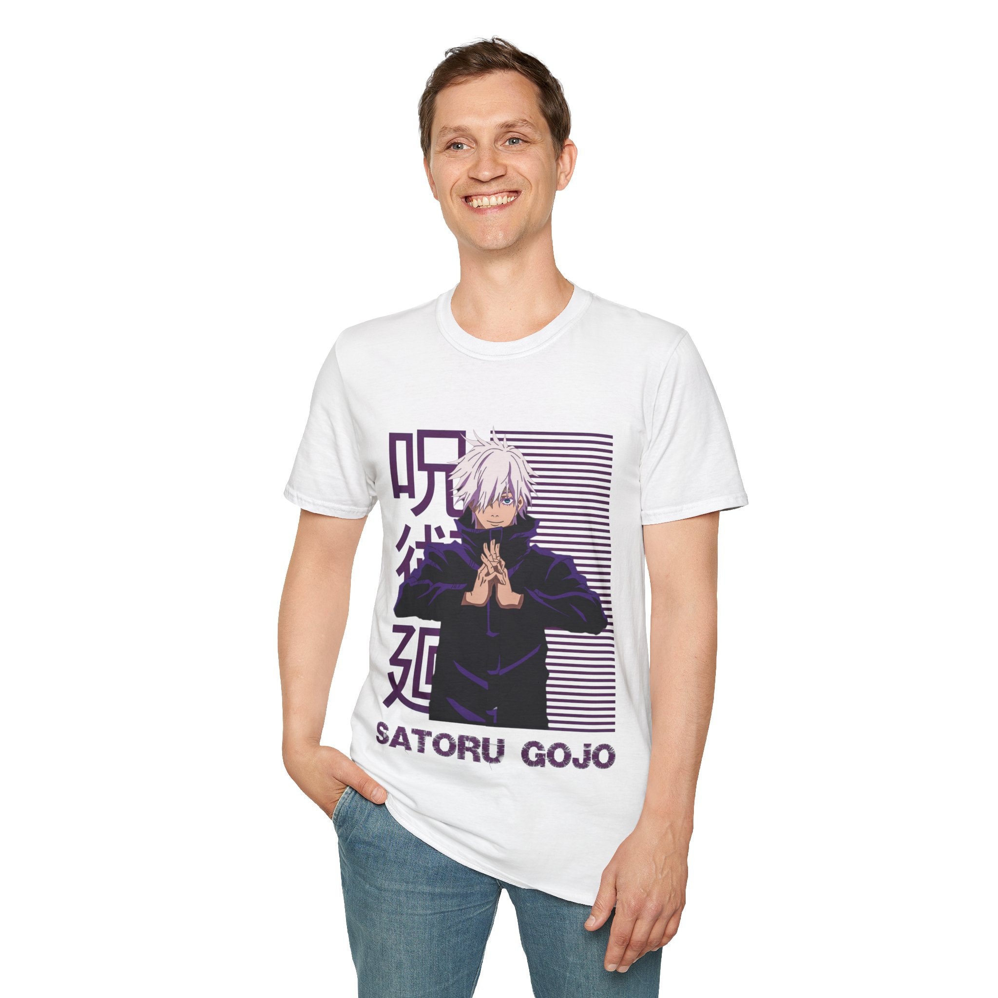 Satoru Gojo Anime T-shirt, Jujutsu Kaisen Sweatshirt, Jujutsu Kaisen ...