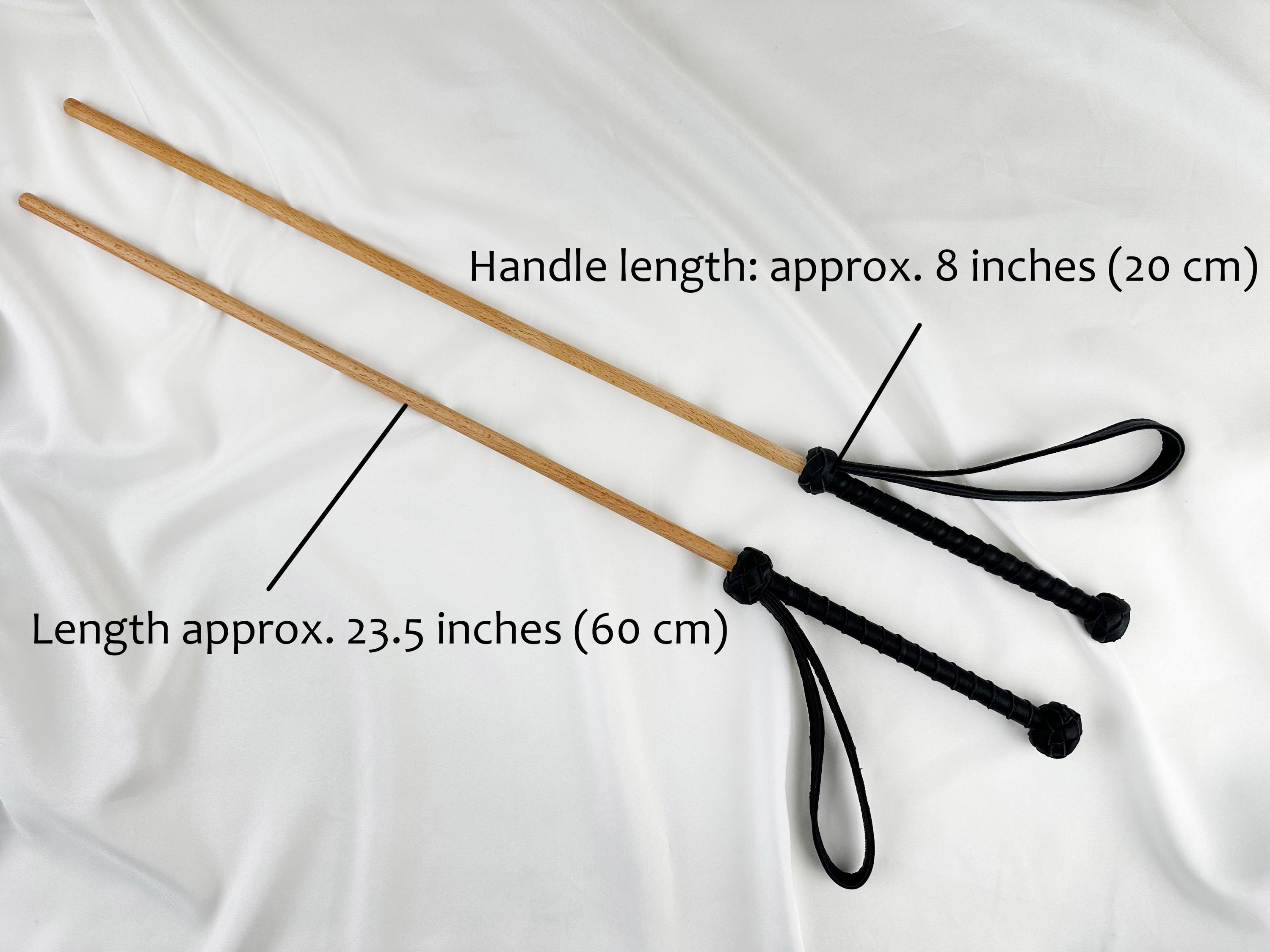 Handmade Leather Wrapped Bamboo Cane: Braided Suede Handle - Etsy
