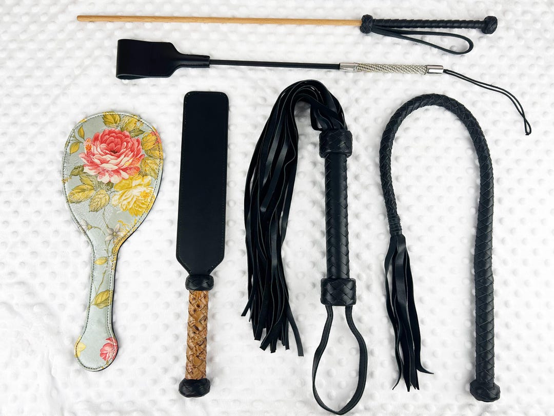 Handmade BDSM Leathers Set,cowhide Bdsm Tools Kit,genuine Leather ...