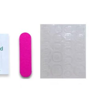 Saturn Sparkle Coffin Press on Nails Glittery Fake Nails Set Long ...