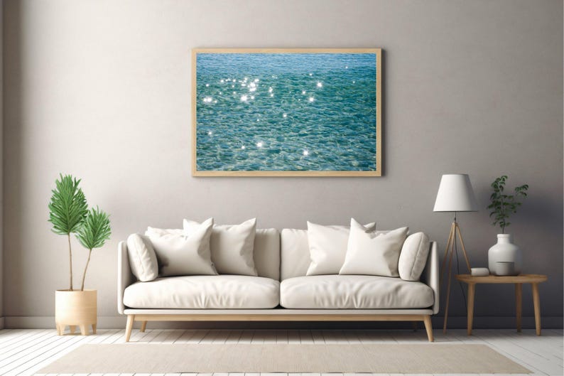 Ocean Sparkle, Matte Photo Print - Etsy