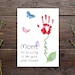 Mother’s & Father’s Day Handprint Art, Kids Printable Gift Craft, All ...