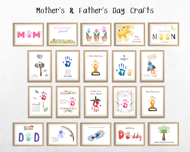 Holiday Handprint Craft Bundle, Easter, Valentine’s Day, Halloween ...